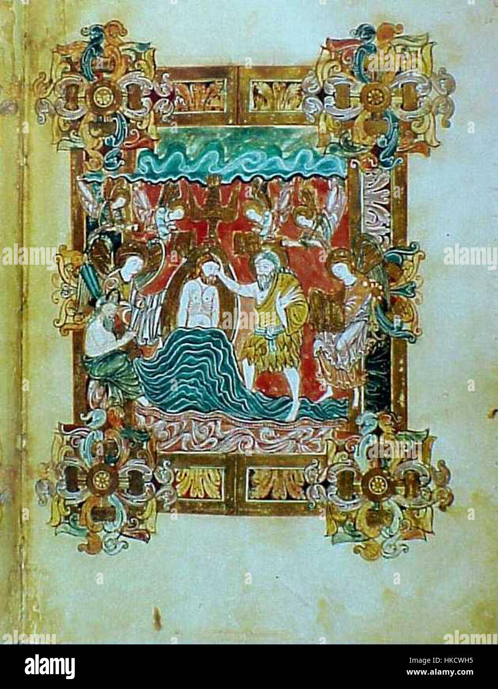 The baptism illuminated manuscript hi-res stock photography and images ...