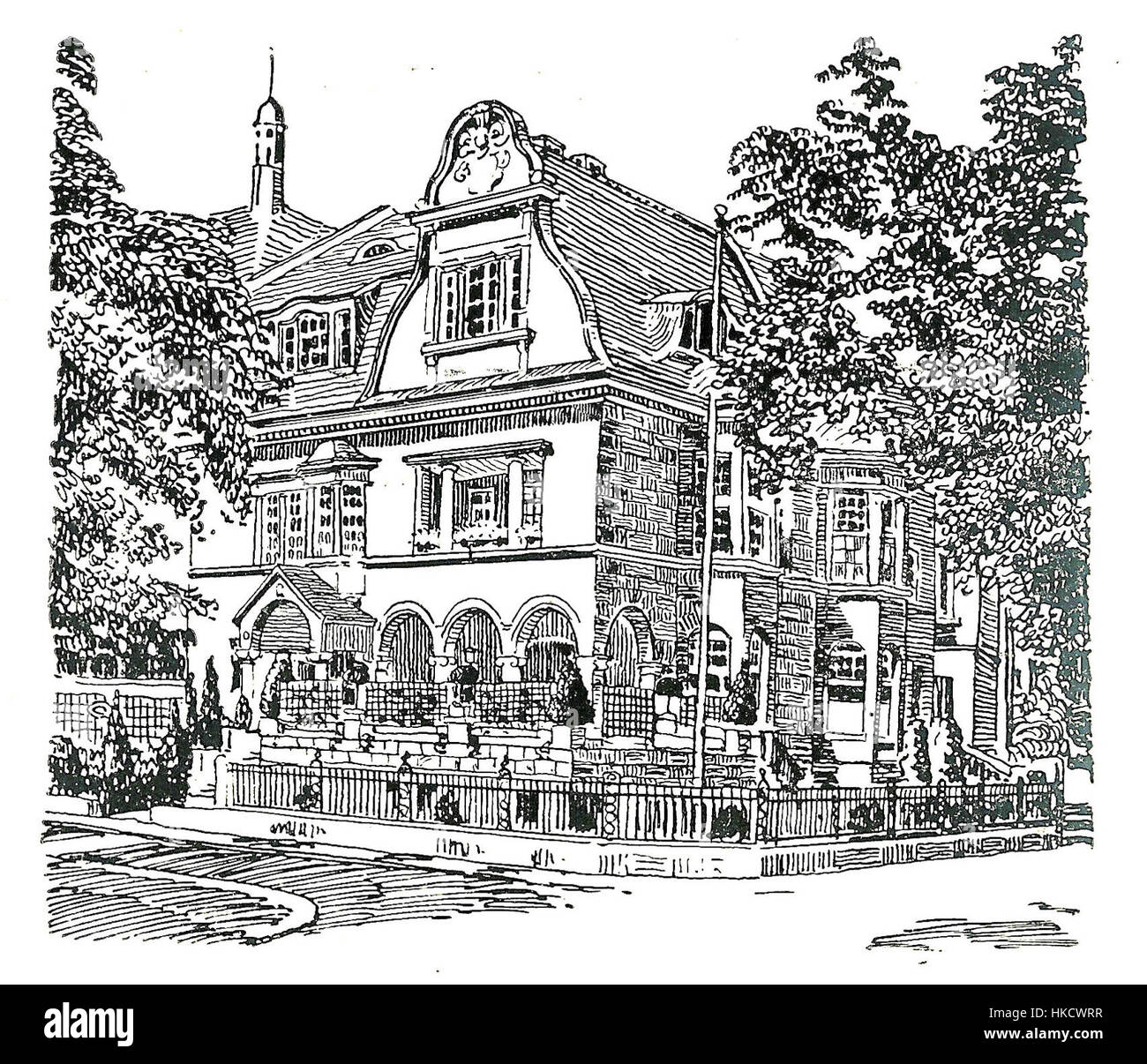 Historic buildings in traditional Cut Out Stock Images & Pictures - Alamy