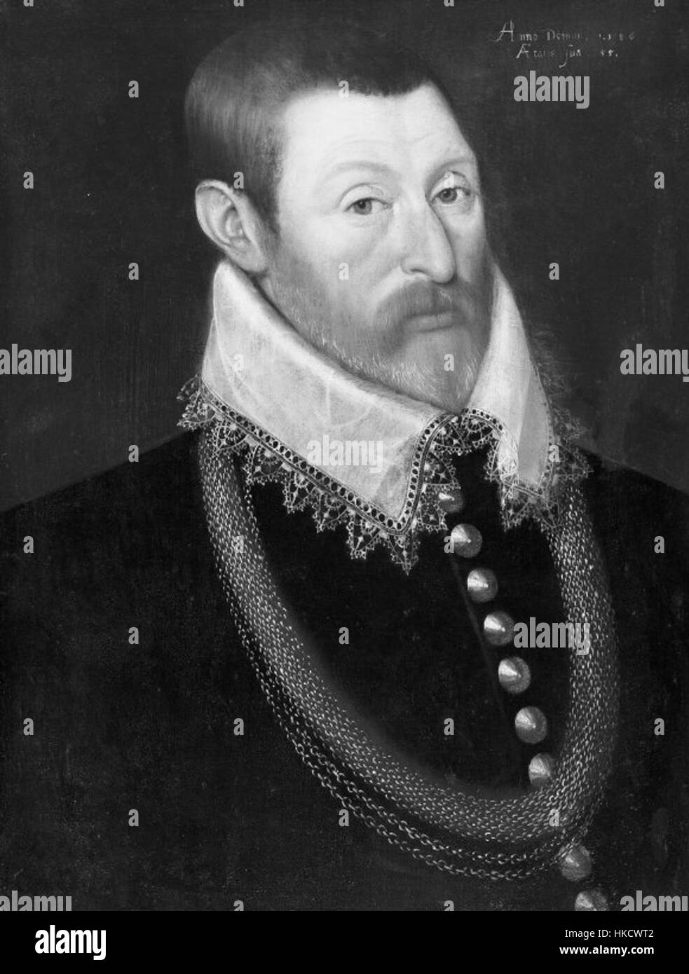 This portrait, housed at the Brooklyn Museum, depicts an English ...