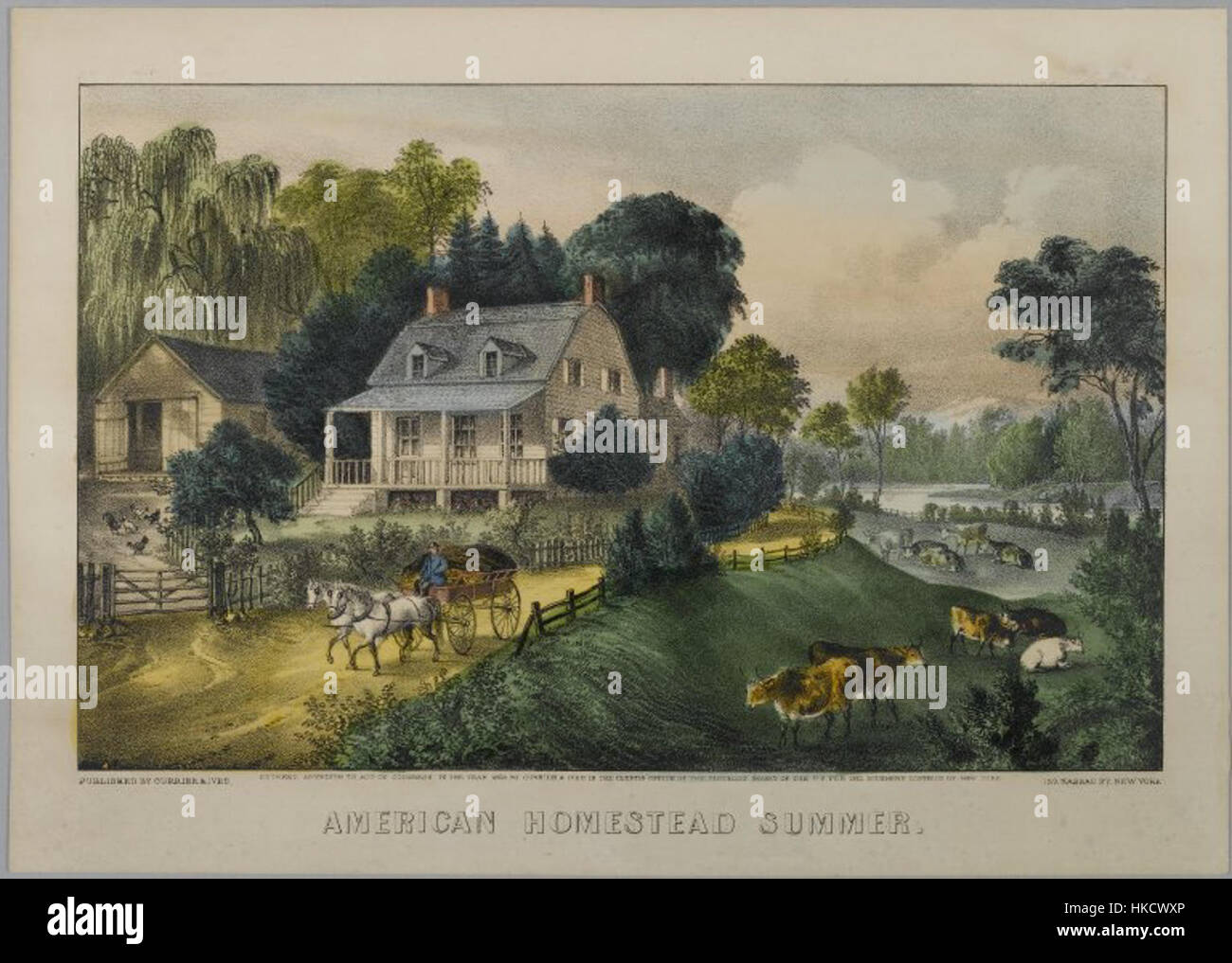 American Homestead Summer High Resolution Stock Photography and Images ...