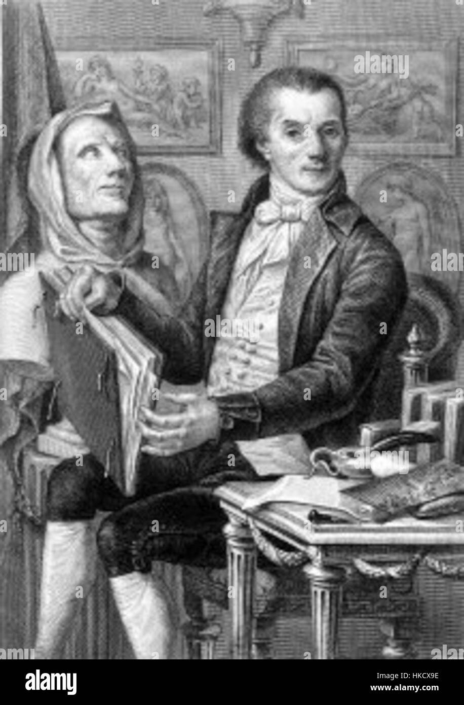 The portrait of Charles Nicolas Varin, painted by Adolphe Varin ...