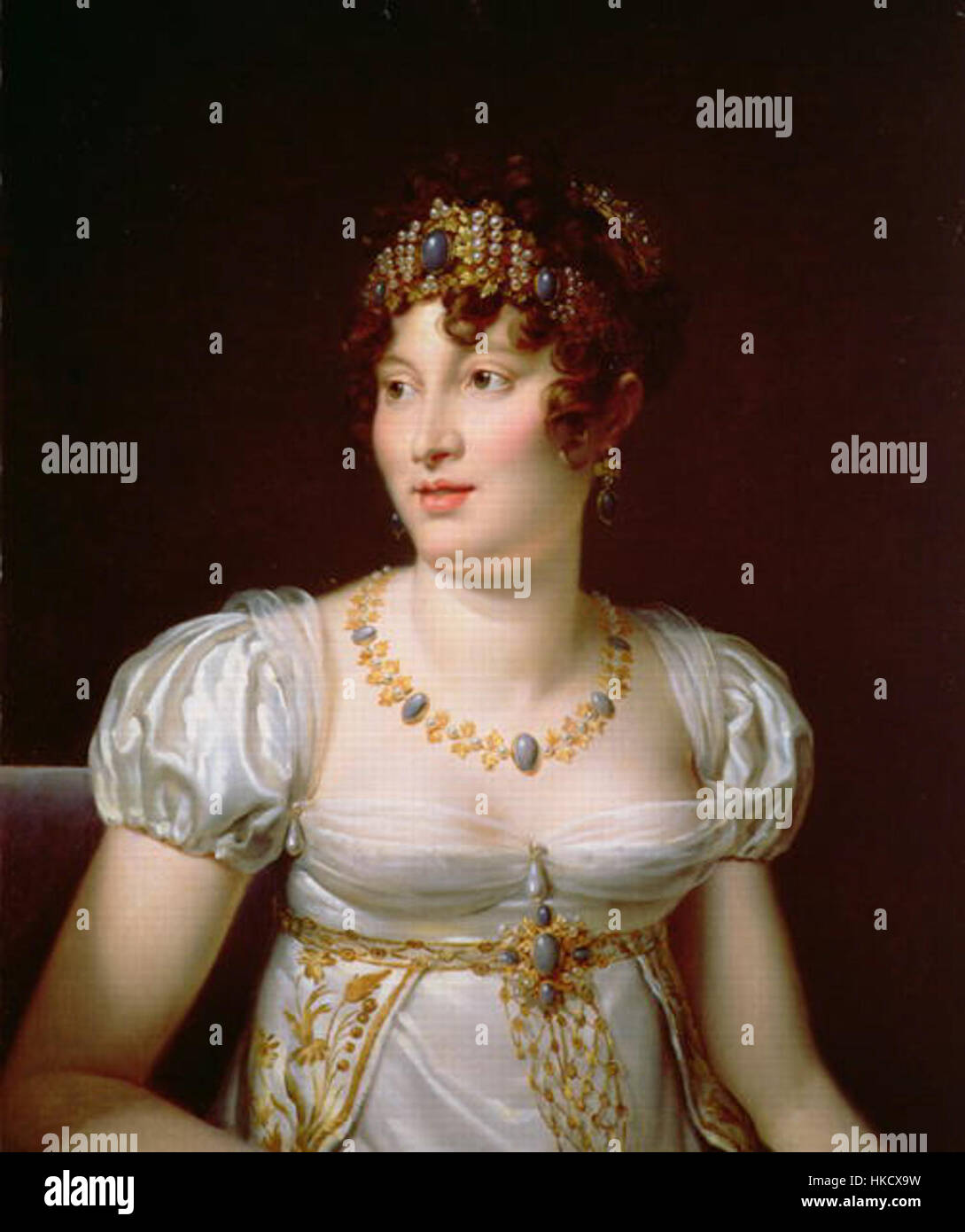 Caroline bonaparte portrait queen naples hi-res stock photography and images - Alamy