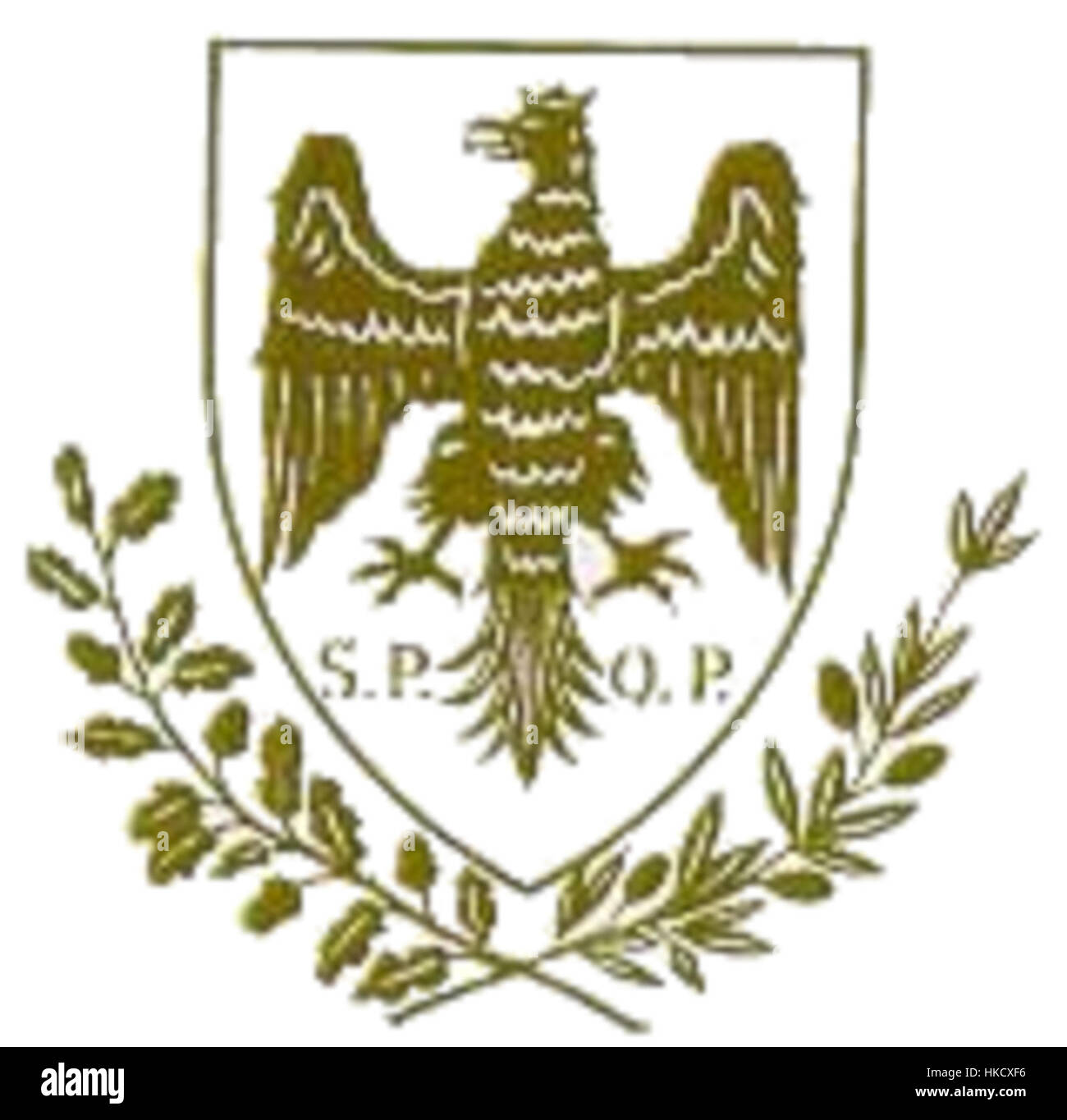 The 'Palermo Stemma', painted by Damiani Almeyda in 1891, depicts the ...