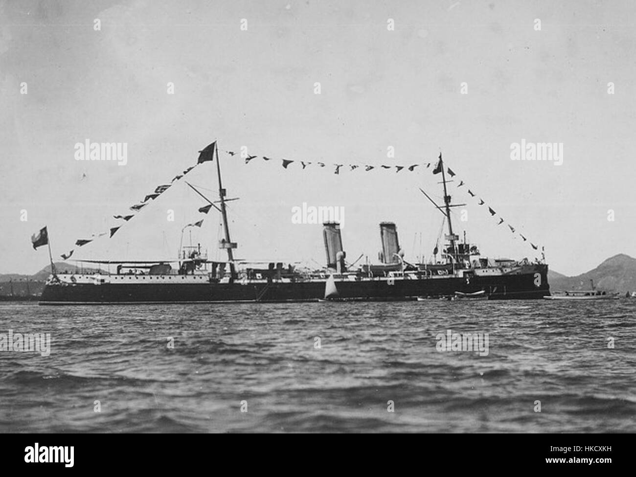 The Chilean cruiser Chacabuco, a ship commissioned in 1898, was a key ...