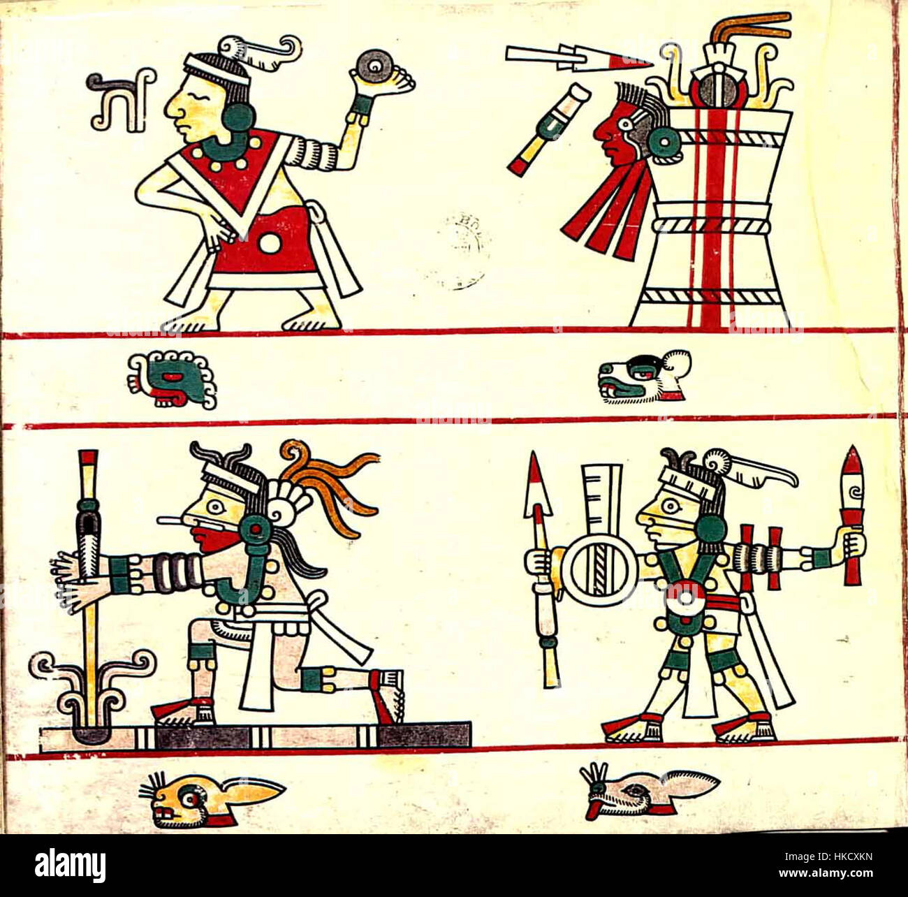 Codex Laud (folio 17 Stock Photo - Alamy