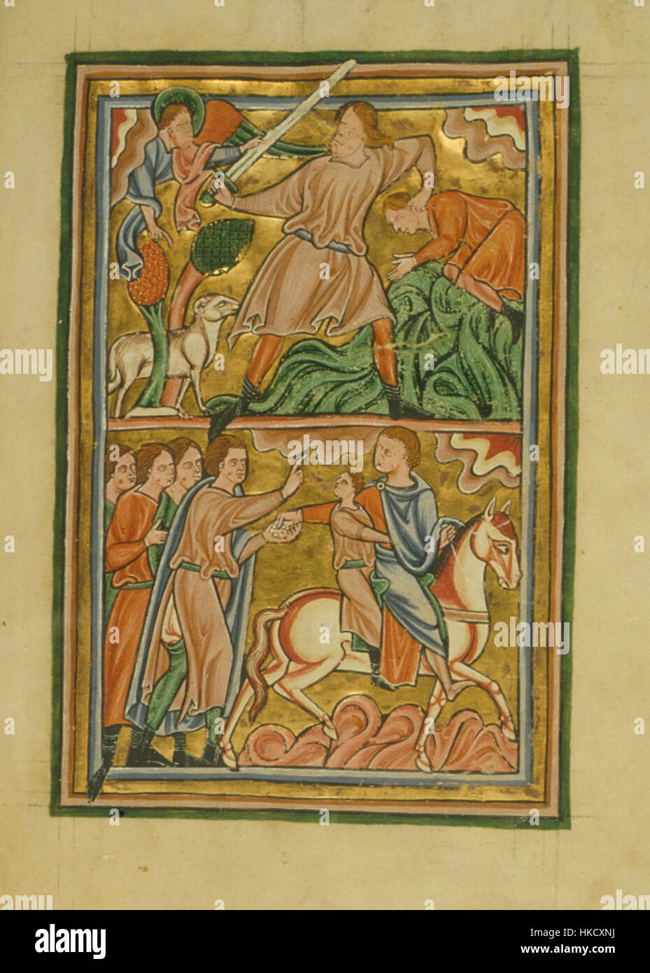 The *Saint Louis Psalter* is a medieval illuminated manuscript ...