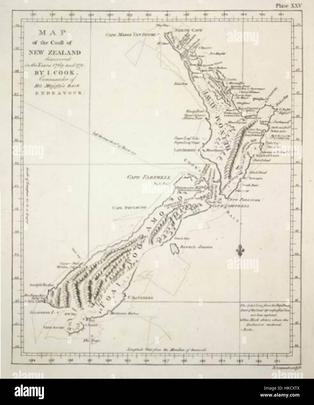 Cook new zealand Stock Photo - Alamy