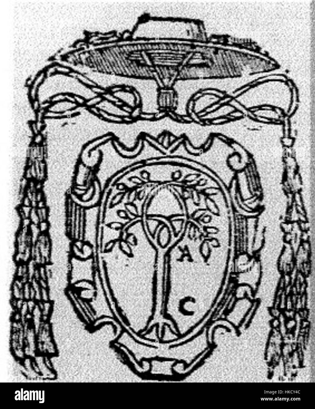 This coat of arms represents the noble family of Leonardo Grosso della ...
