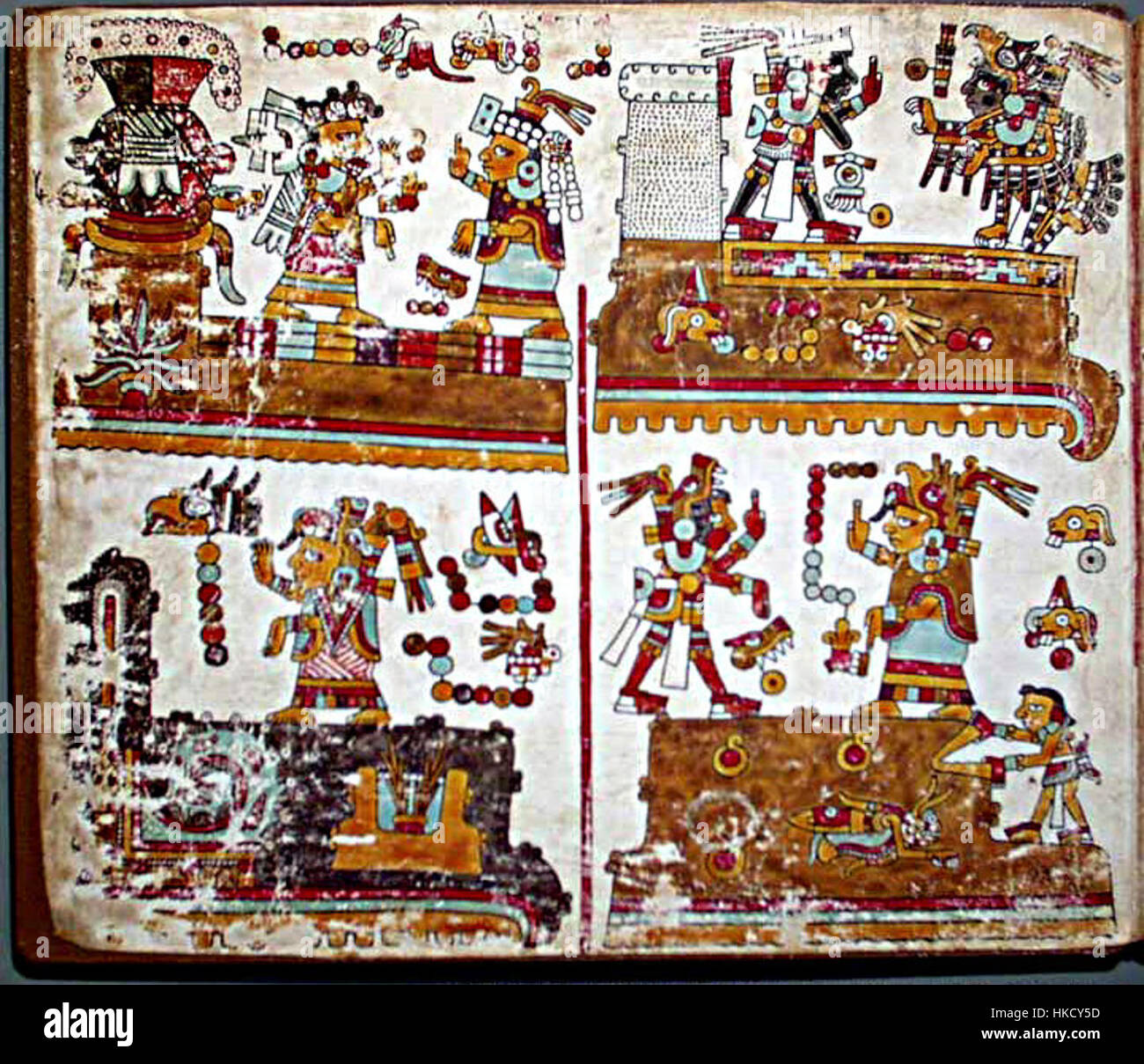 The Codex Vindobonensis Mexicanus I is a 16th-century Mexican ...