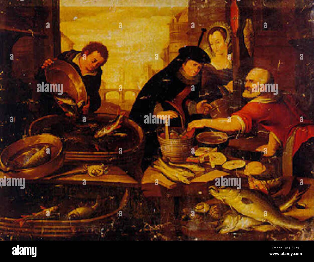 *La Stalle du Vendeur de Poissons* (The Fishmonger’s Stall) is a ...