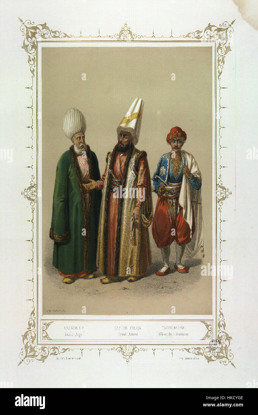 Jean Brindisi’s 1855 colored illustrations of Ottomans provide a ...