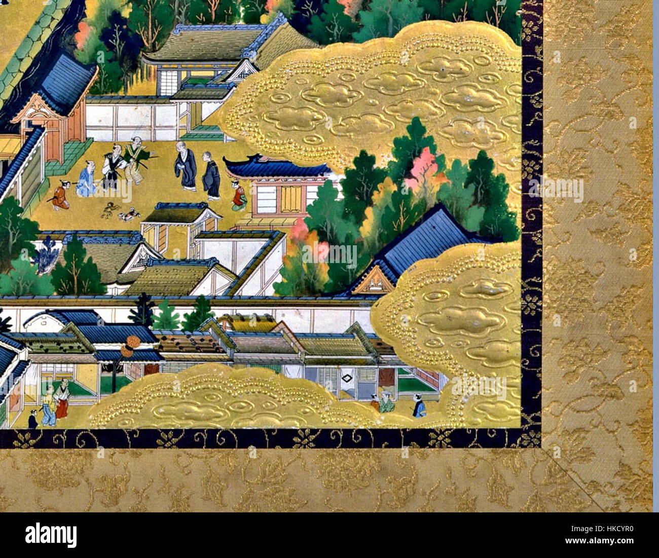 This Edo-era artwork (l149) is a classic example of Japanese ukiyo-e ...