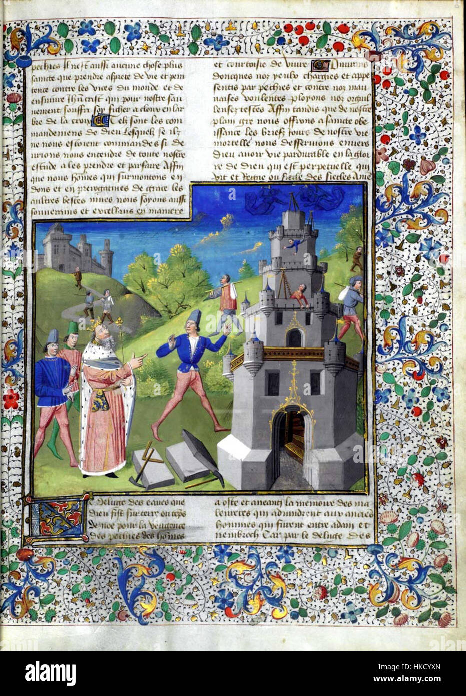 This painting from the 'De casibus' series reflects medieval themes of ...