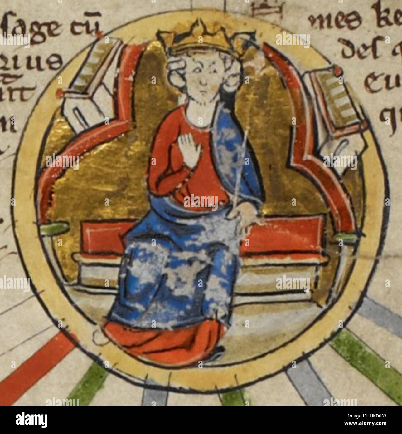 The 'Edward the Elder' manuscript, housed in the Royal Collection (MS ...