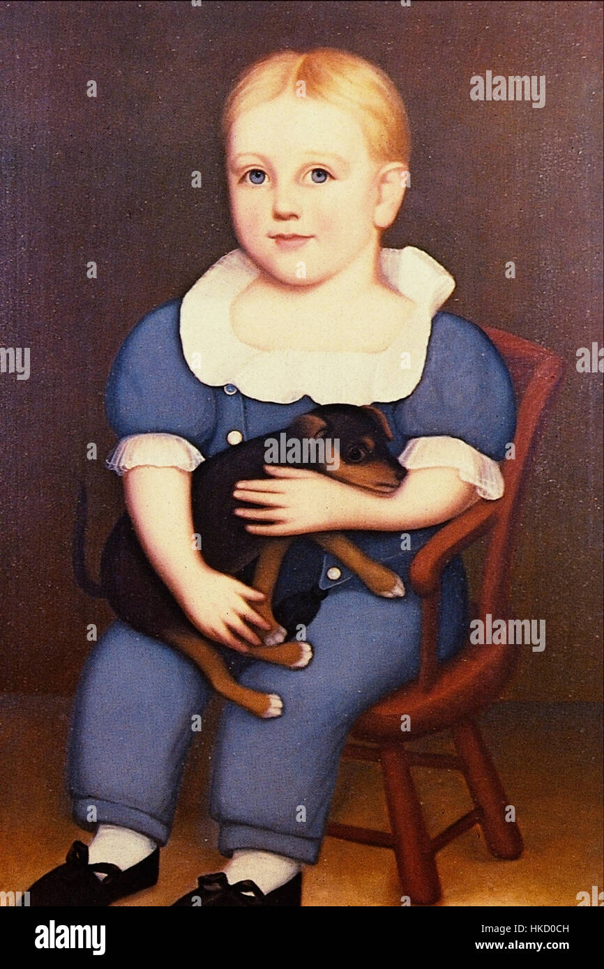 This painting, attributed to an unknown artist, depicts the life or ...