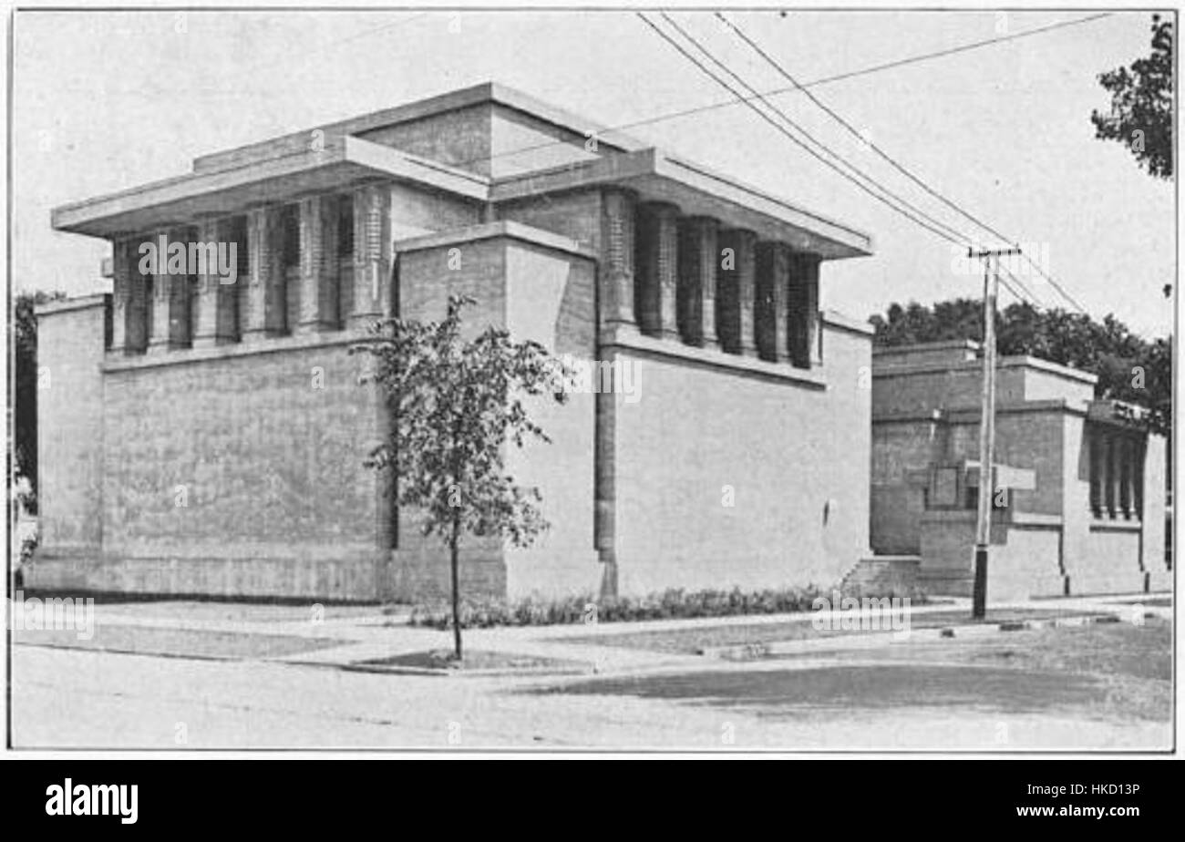 Frank lloyd wright church design hi-res stock photography and images ...