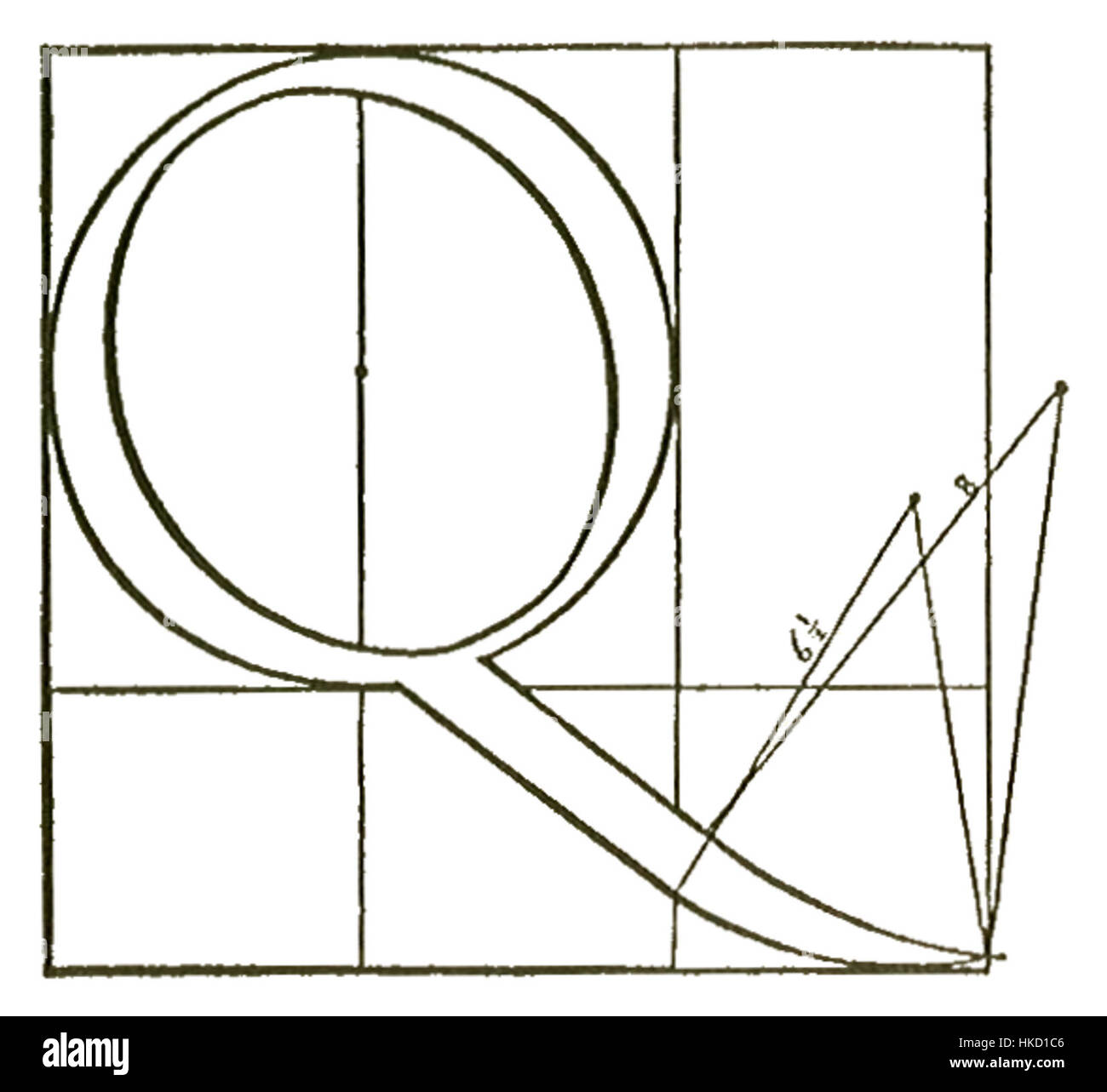Letter q drawing hi-res stock photography and images - Alamy