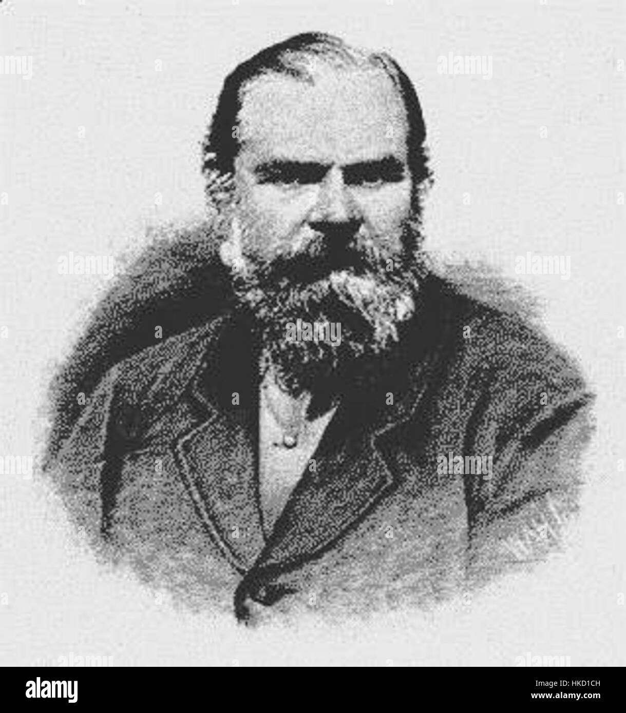 A portrait of Frederick Walker, a historical figure known as the ...