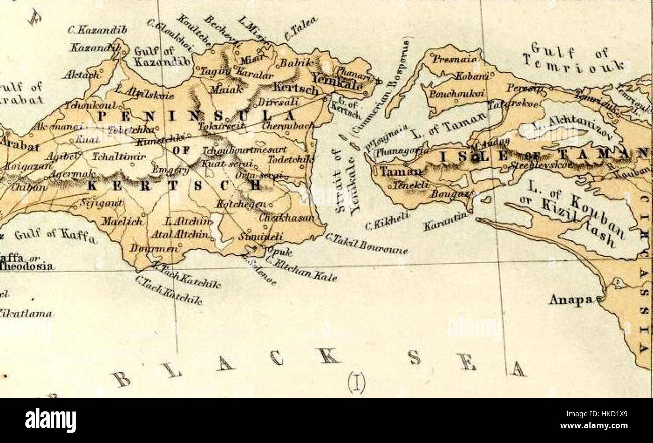 This historical map, created by Fullarton, A. & Co., from 1872 ...