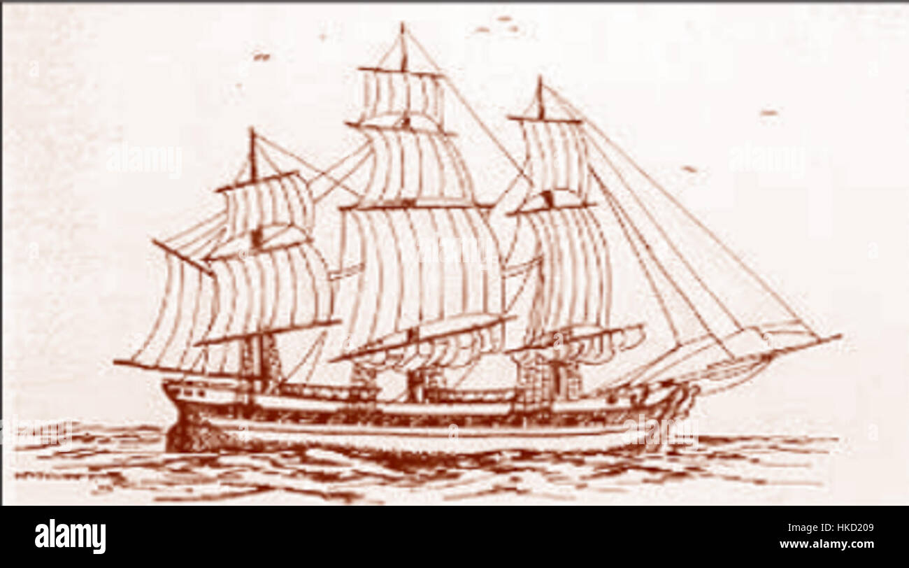 'Goleta Colo Colo' is an 1836 painting depicting the ship 'Goleta Colo ...