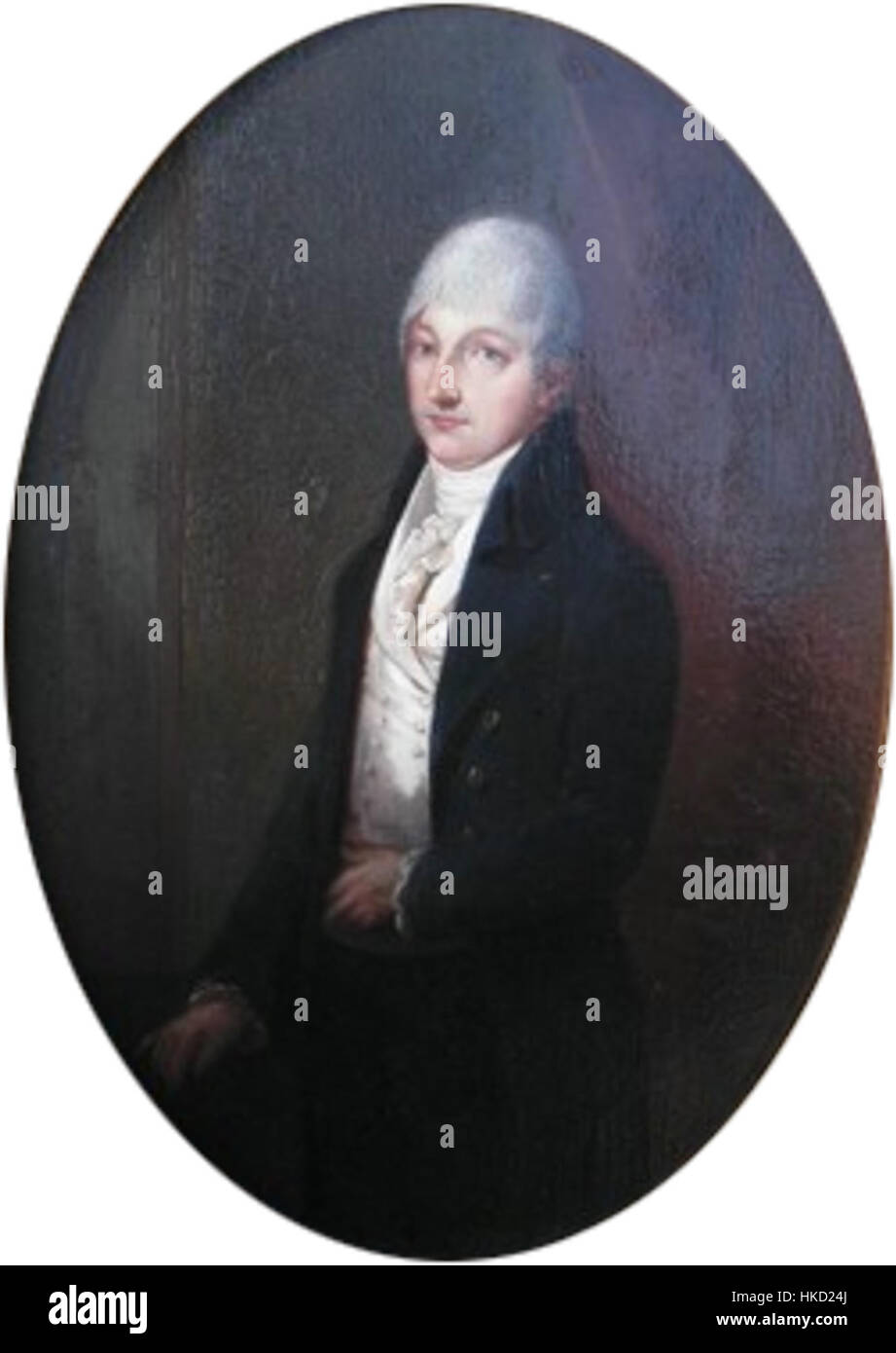 The portrait of Frederic, Duke of Beaufort, captures the noble figure ...