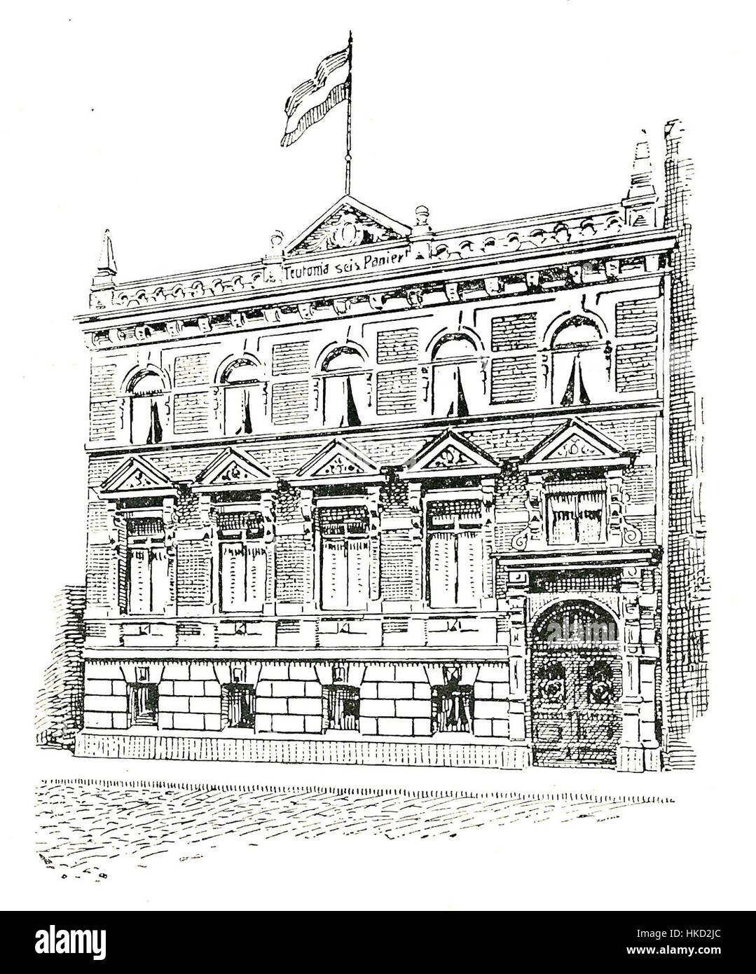 Historical building remains in Cut Out Stock Images & Pictures - Alamy