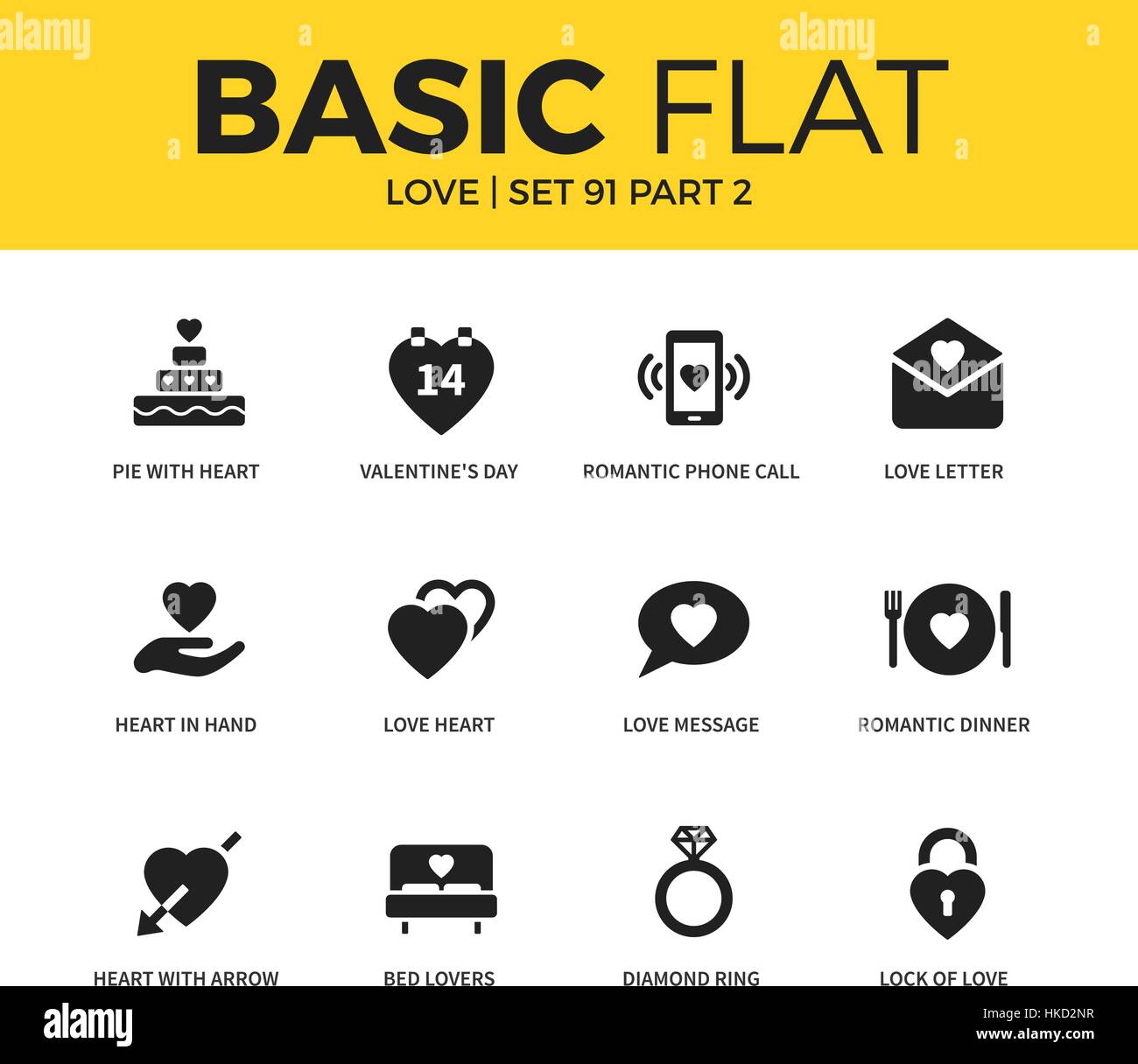 Cupid heart love letter Stock Vector Images - Alamy