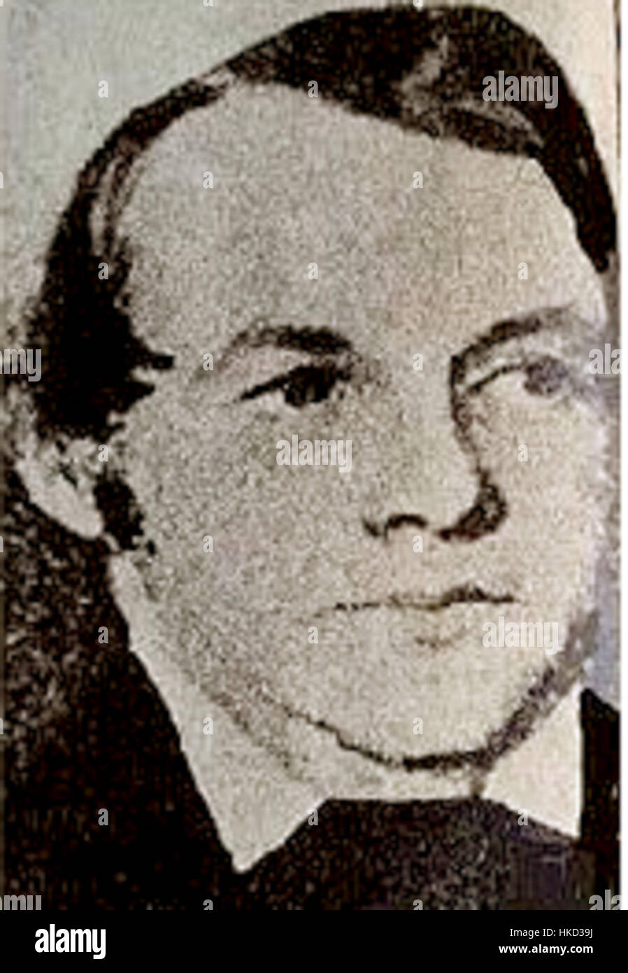 This oil painting by John Halstead Coe features a historical subject ...