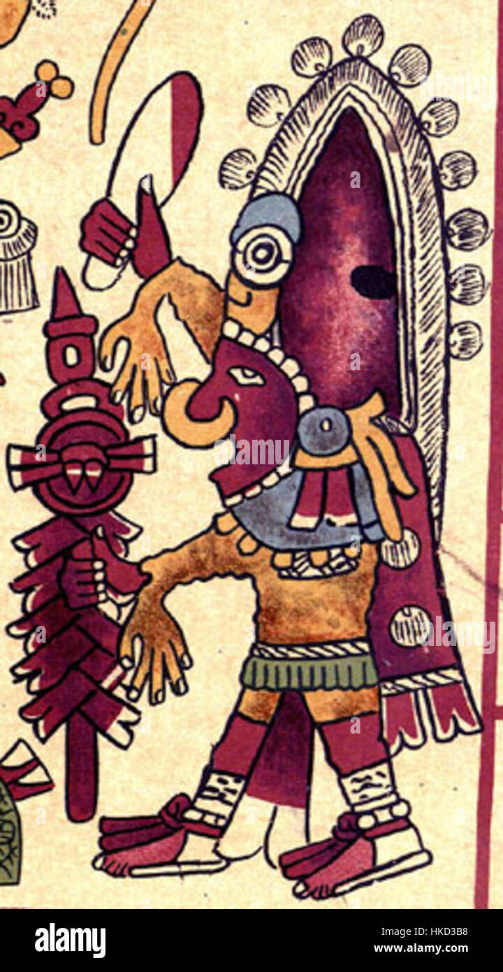 The 'Itztapaltotec Borbonicus' is an ancient work of art that reflects ...