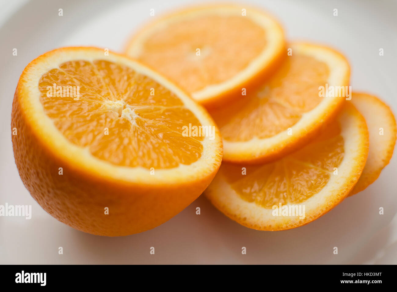 Sliced organic orange fruit hi-res stock photography and images - Alamy