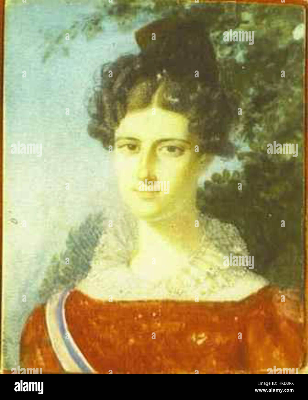 The portrait of Infanta D. Ana Jesus Maria, an important figure in ...