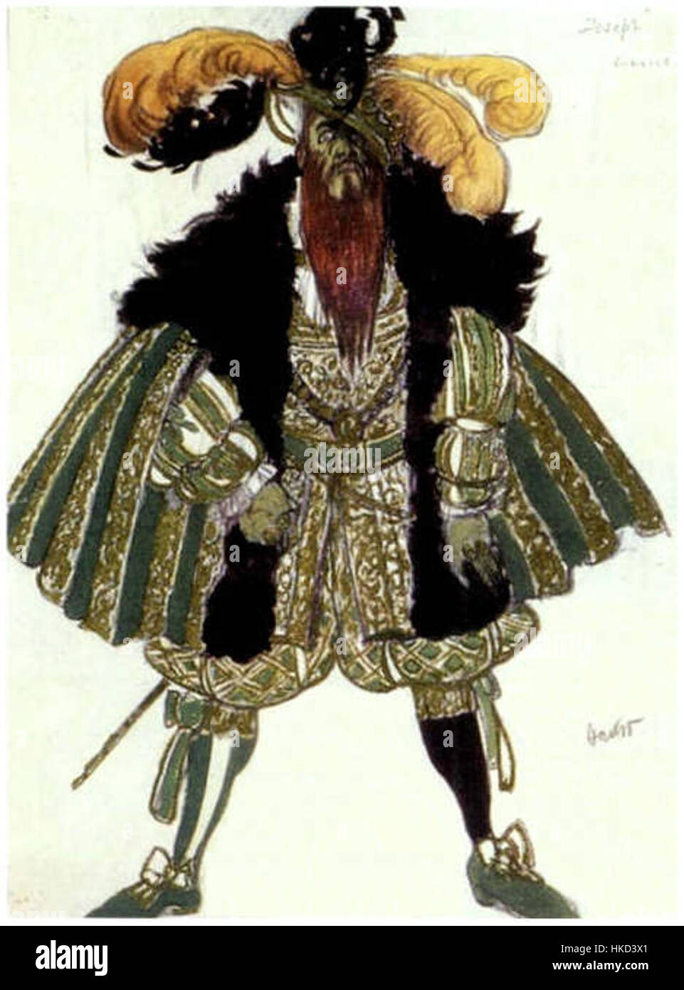 'Josephslegende' by L. Bakst is a masterpiece that depicts the biblical ...