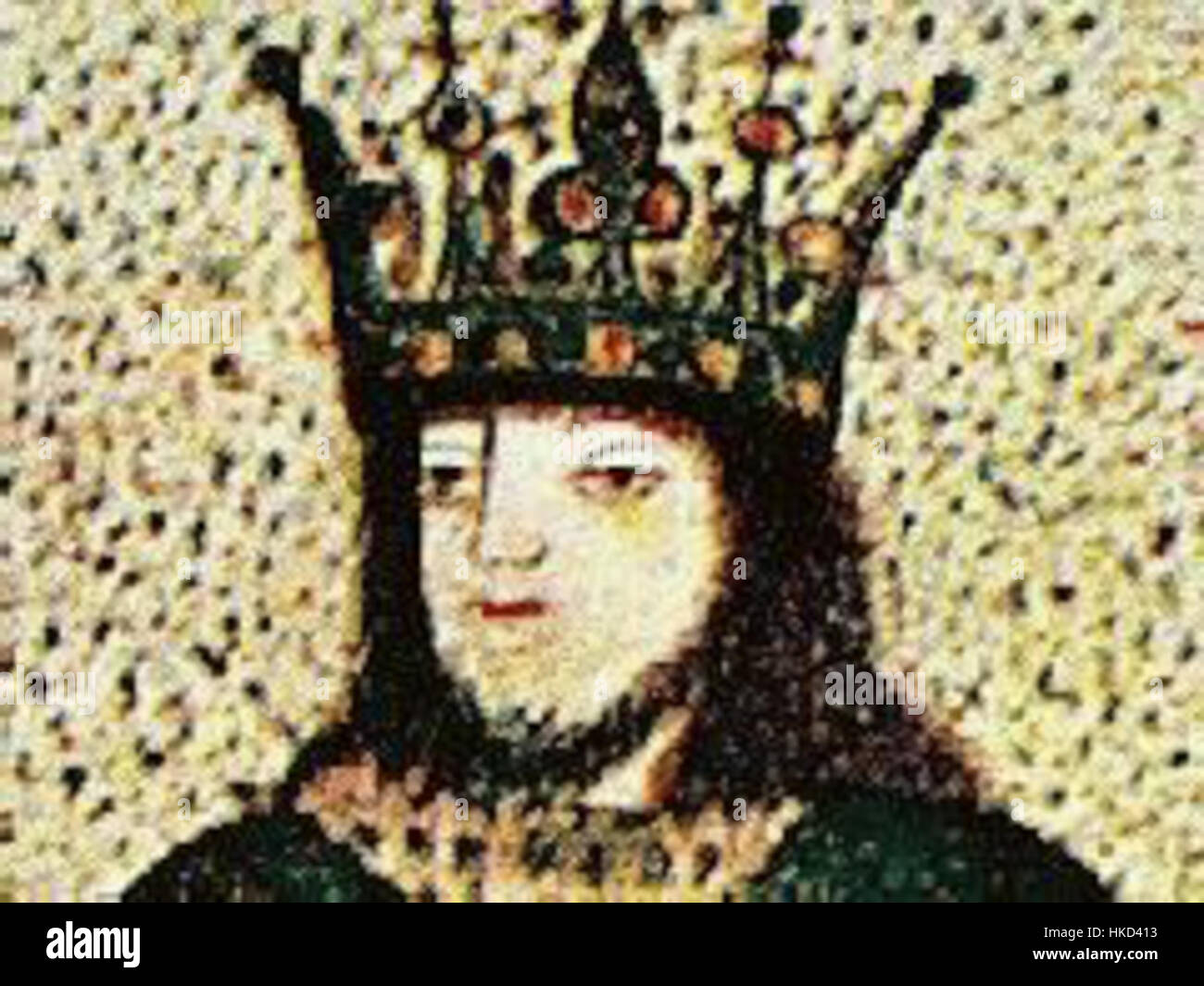 This royal portrait depicts John II of Portugal, also known as John the ...