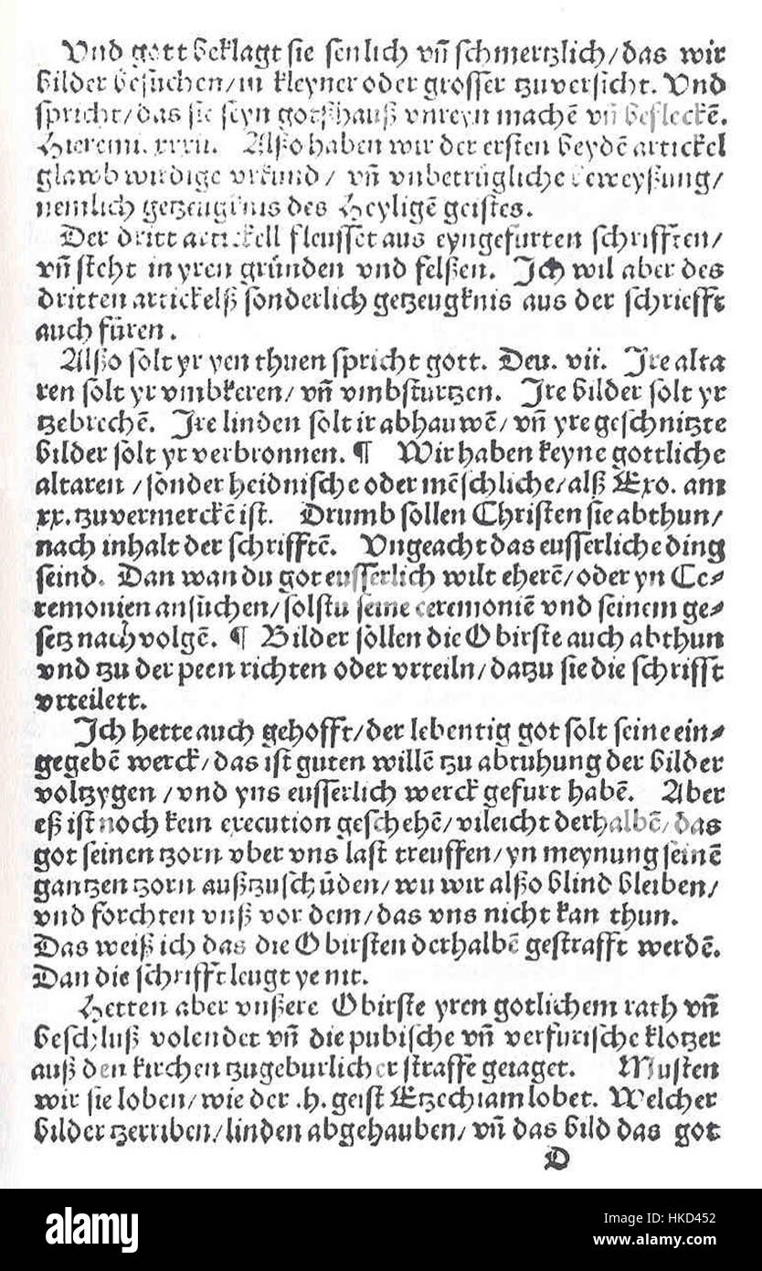 Karlstadt Von abtuhung der Bylder 24 Stock Photo - Alamy