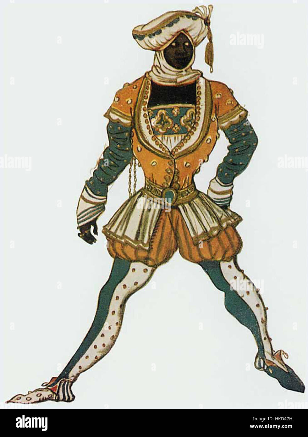 ‘Josephslegende’ by L. Bakst is a watercolor painting created in the ...