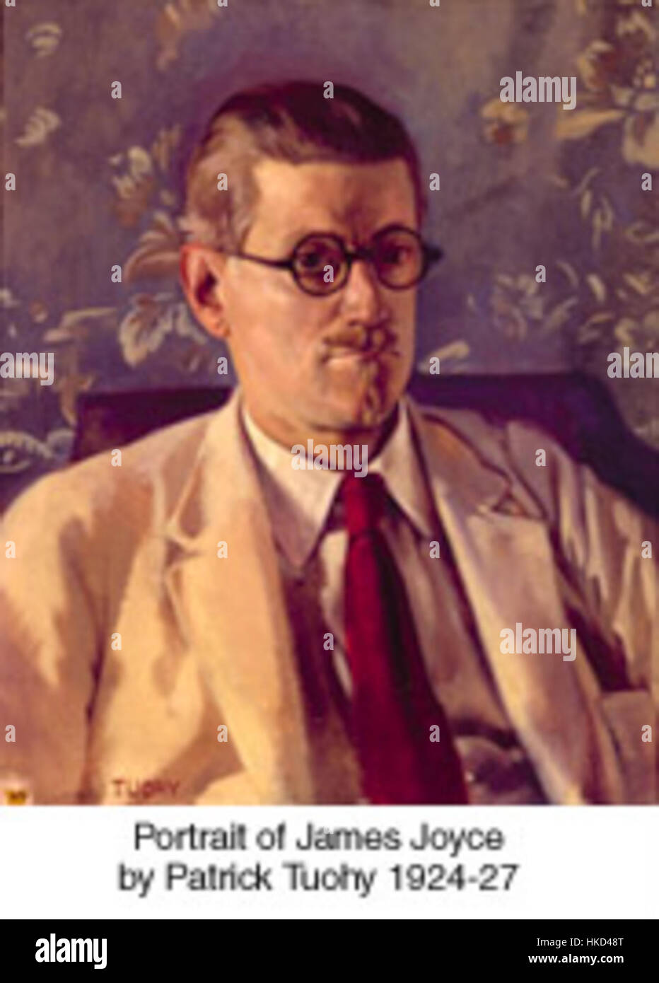This painting by James Joyce Tuohy is a contemporary portrait that ...