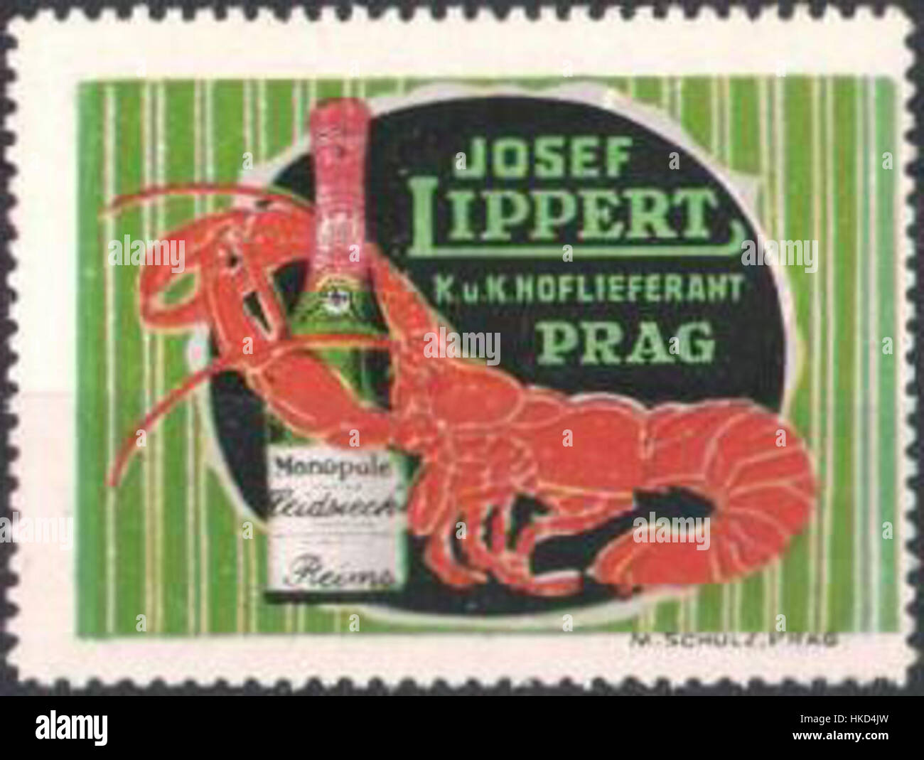 This artwork by Josef Lippert, known for his distinctive style ...