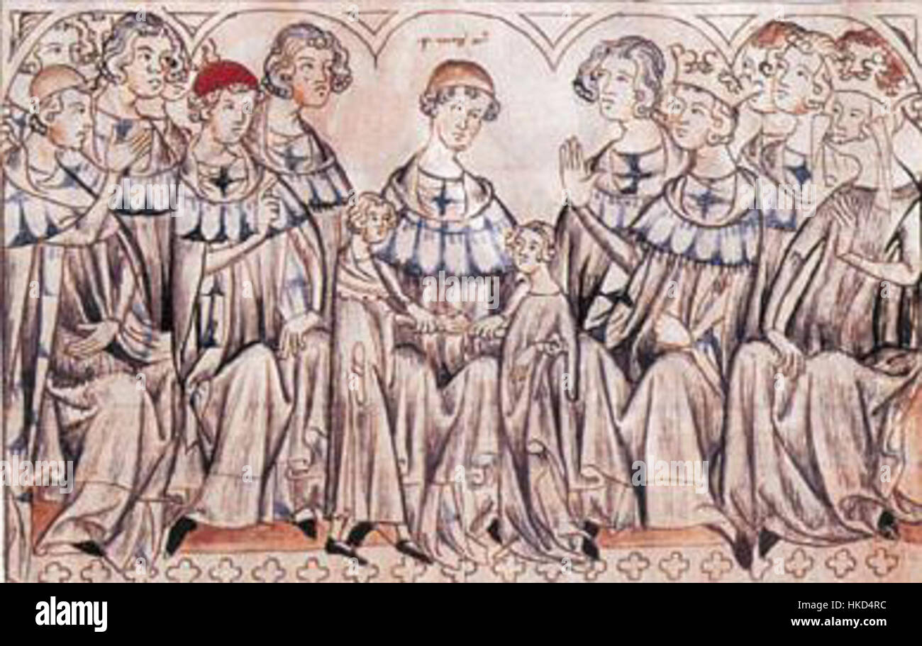 Marriage medieval wedding painting hi-res stock photography and images ...