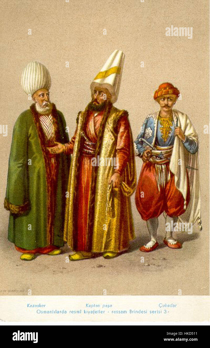 The *Kazaskier Captan Pacha Tschokadar* is a historical Ottoman ...