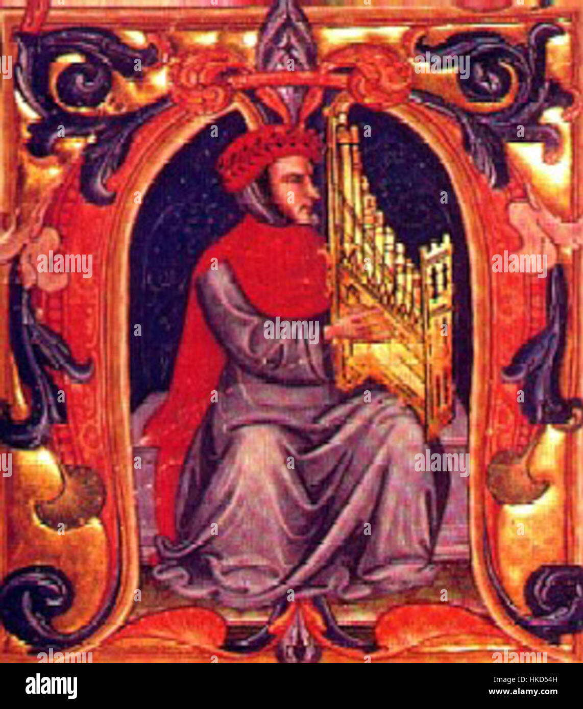 The painting by Landini, an artist of the Renaissance period, is a ...