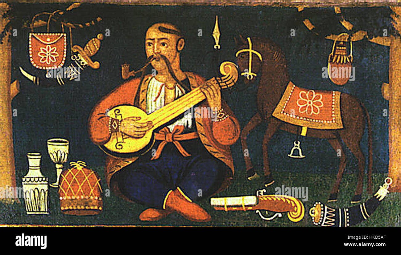 'Kozak mamaj' is a depiction of a traditional Cossack warrior ...