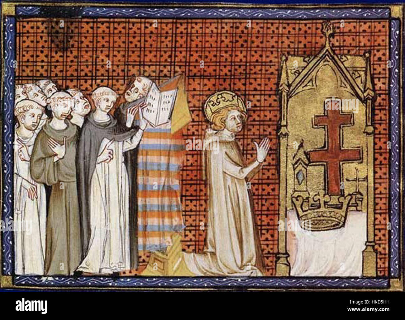 The 'Louis IX Grandes' is a historical artwork depicting the grandeur ...
