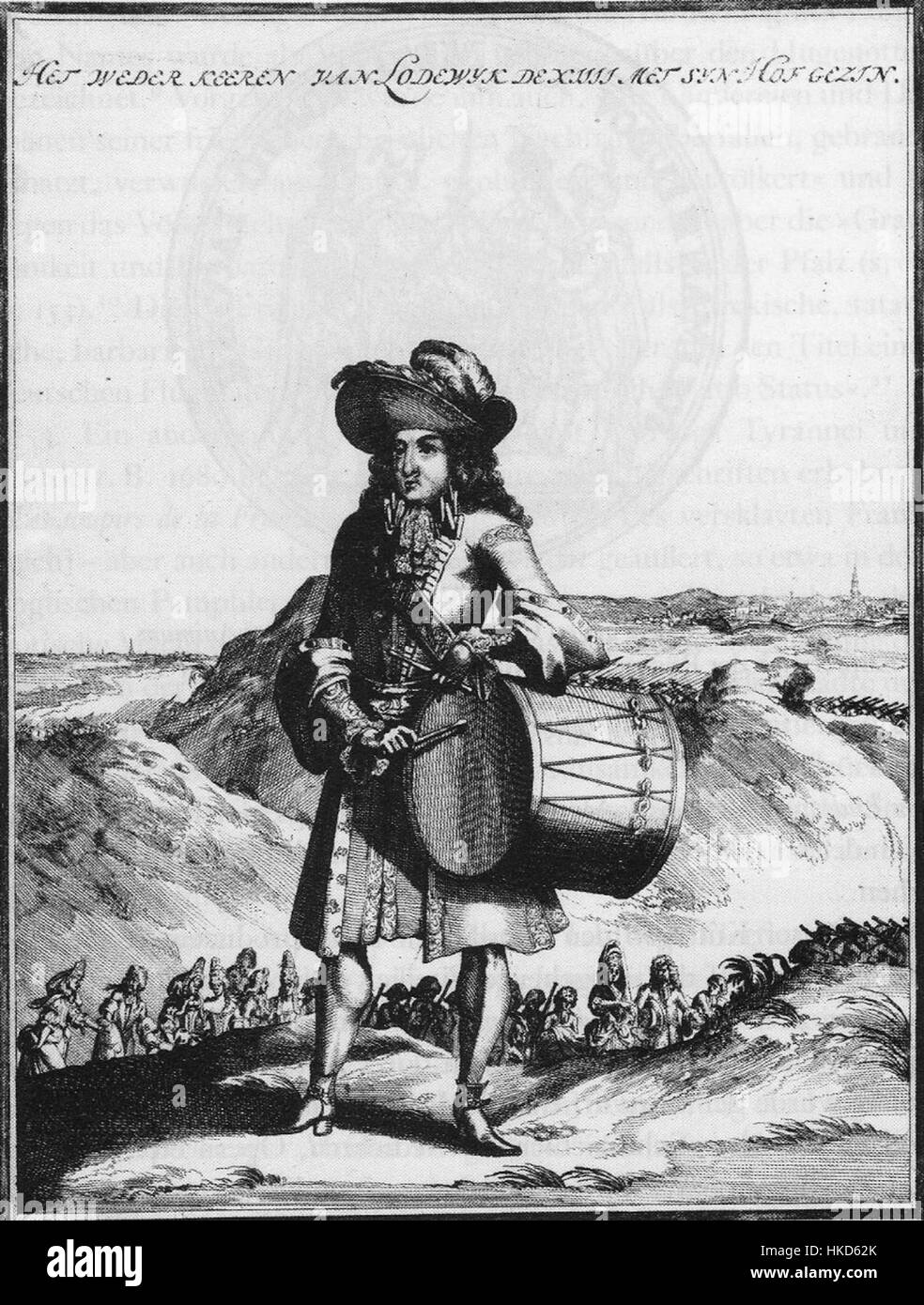 This artwork portrays Louis XIV, the Sun King, who reigned as King of ...