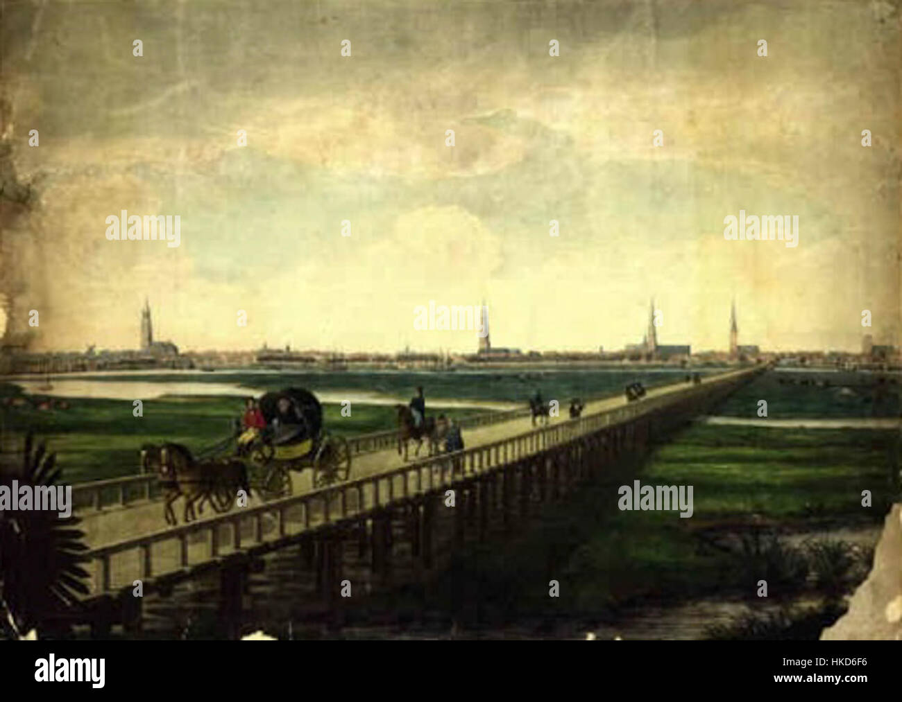 The 'Meilenbrücke' (Mile Bridge) is a historic structure located in ...