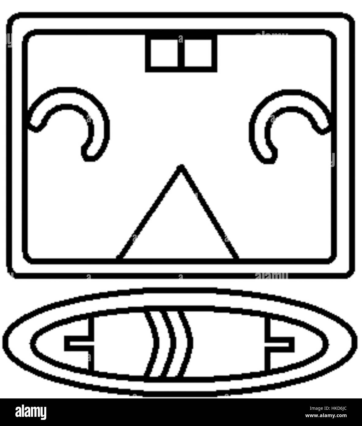 Maya hieroglyphs hi-res stock photography and images - Alamy