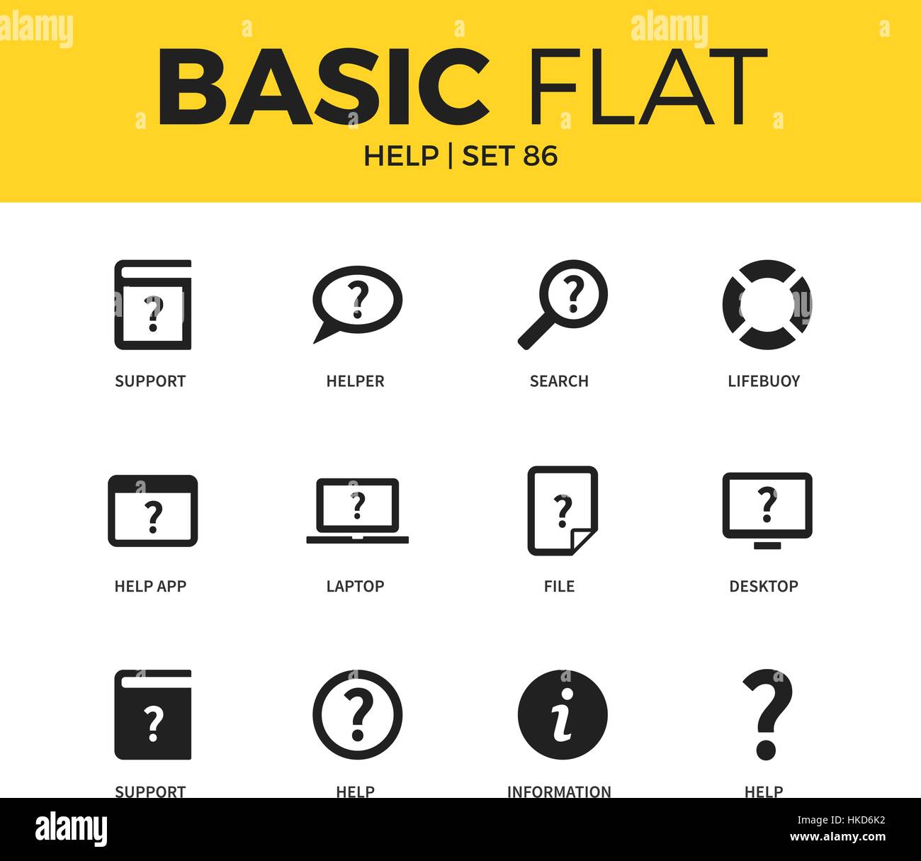 Symbol help Stock Vector Images - Alamy