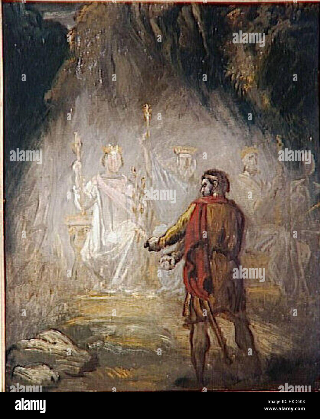 Chasseriauâ€™s 'Macbeth Apparition' illustrates the eerie and ...