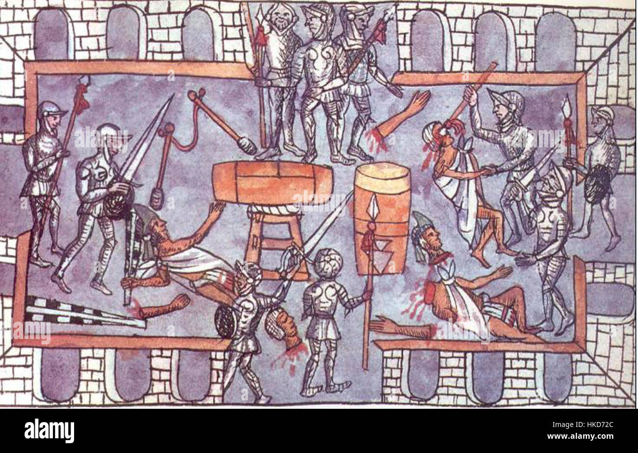 This artwork depicts a dramatic scene set in a temple, capturing the ...