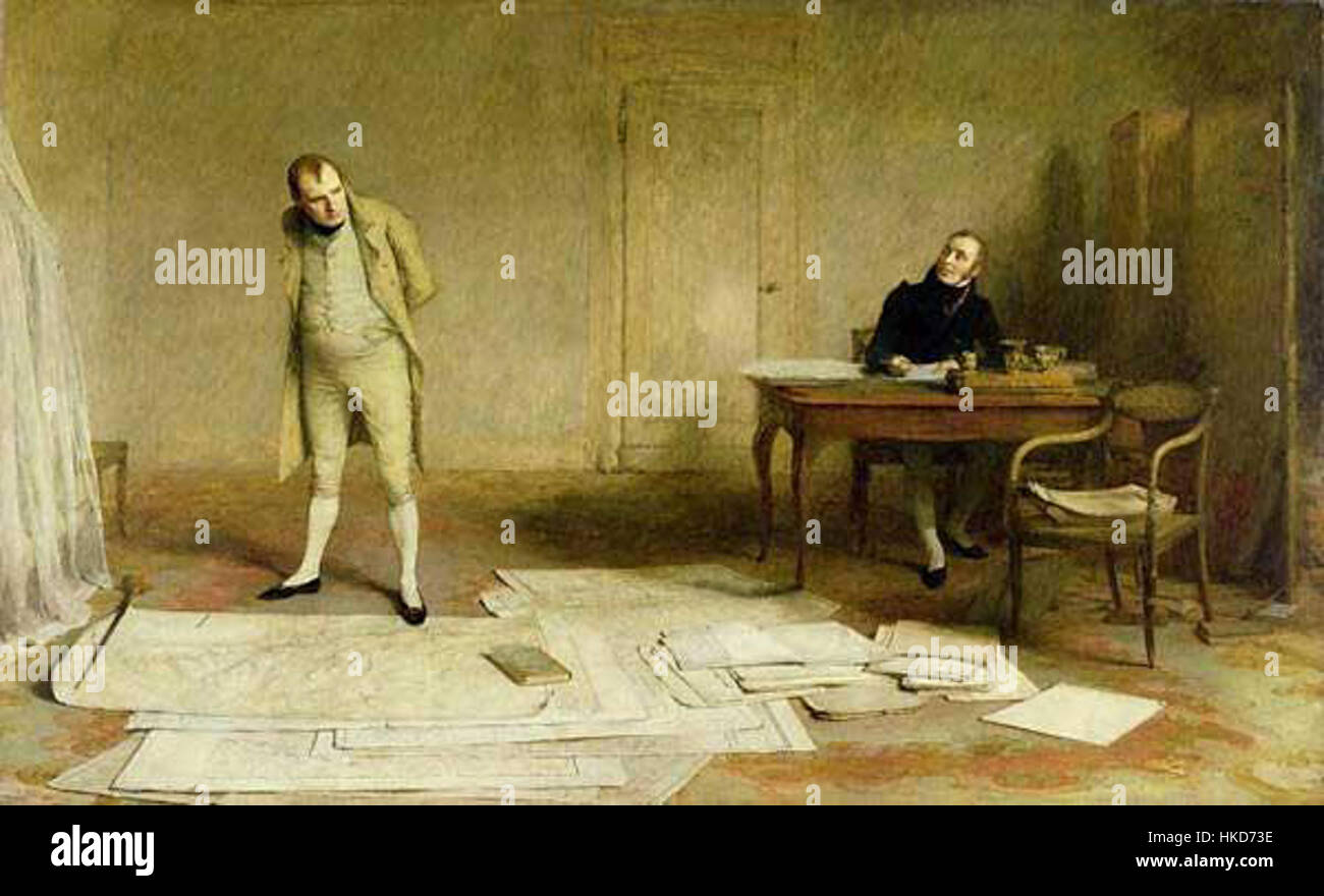 This portrait of Napoleon Las Casas, a prominent figure in Napoleon's ...