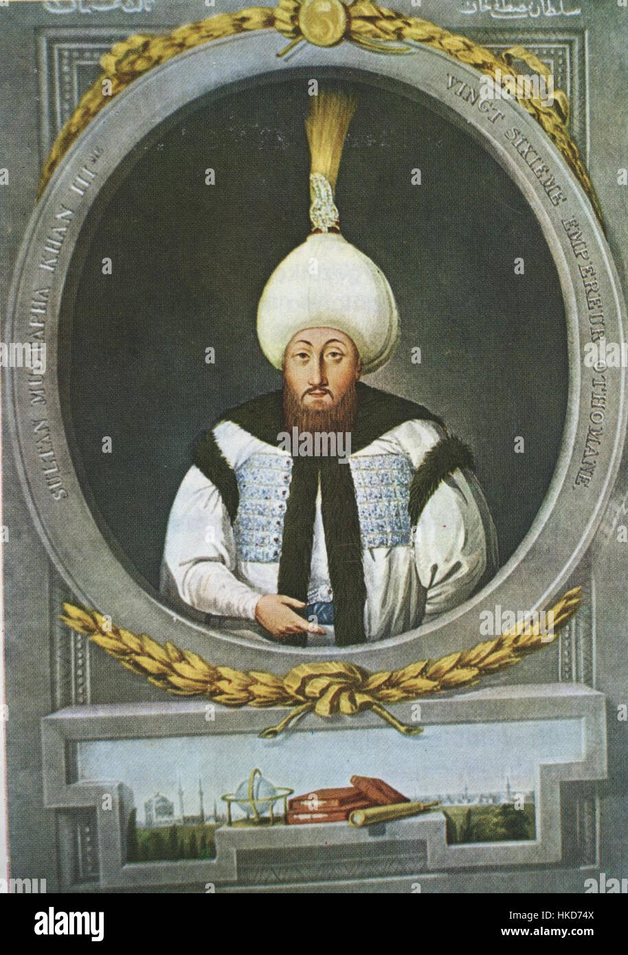 This artwork, 'Mustafa3,' is a historical representation created by an ...